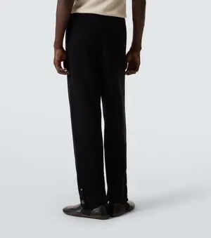 GOD'S TRUE CASHMERE Knitted Cashmere Straight Pants