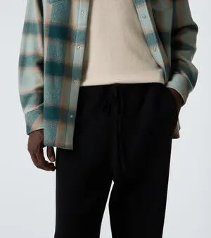 GOD'S TRUE CASHMERE Knitted Cashmere Straight Pants