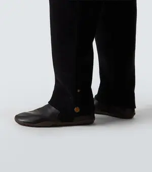 GOD'S TRUE CASHMERE Knitted Cashmere Straight Pants