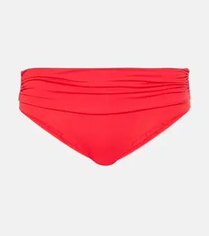 Melissa Odabash Bel Air Bikini Bottom Red