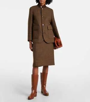 Loro Piana Lupo Leather Knee-high Boots