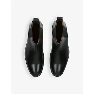Grenson Declan Flat Leather Chelsea Boots