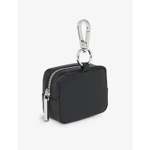 Whistles Bibi Leather Keyring - Black