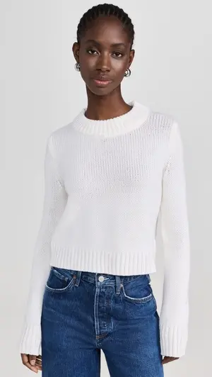 LA LIGNE Mini Marin Sweater - Cream