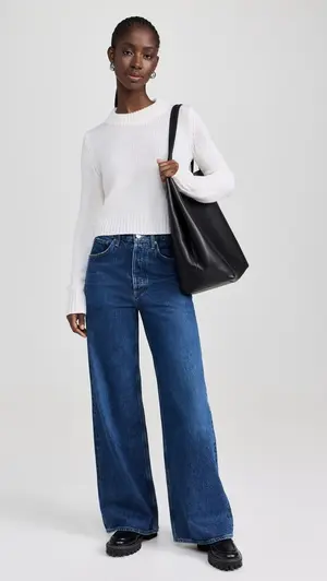 LA LIGNE Mini Marin Sweater - Cream