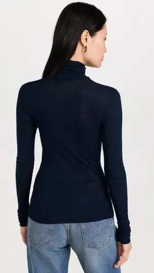 Sold Out NYC The Cashmere Turtleneck - Navy
