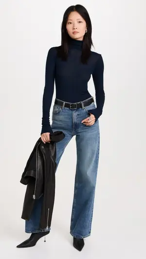 Sold Out NYC The Cashmere Turtleneck - Navy