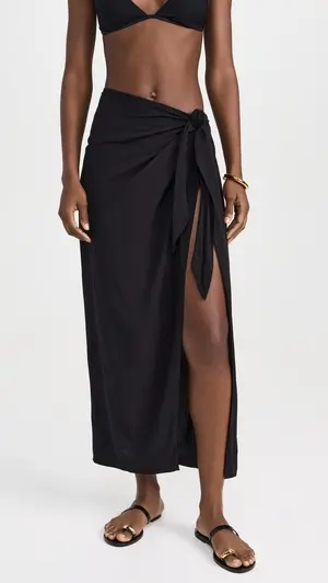 L*Space Portola Sarong - Black