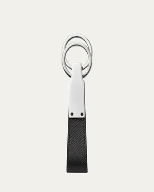 Montblanc Sartorial Leather Loop Key Fob