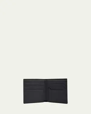 Montblanc Saffiano Leather Sartorial Bifold Wallet - Black
