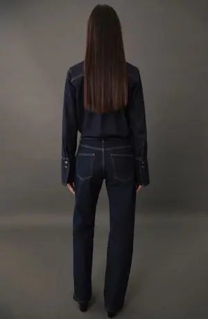 Mango Western Denim Shirt