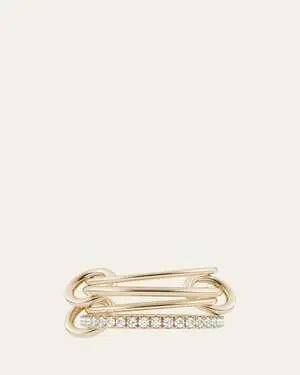 SPINELLI KILCOLLIN Spinelli Kilcollin Pisces 4-Link Diamond Ring Yg