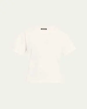 EB DENIM Eero Cotton Tee - Milk