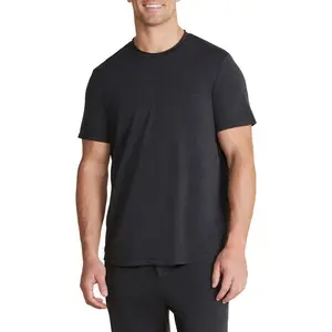 Barefoot Dreams Malibu Collection® Pigment Wash Lounge T-shirt - Black