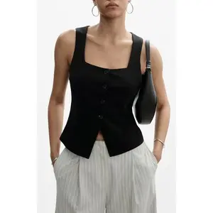 Mango Square Neck Vest