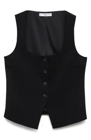 Mango Square Neck Vest