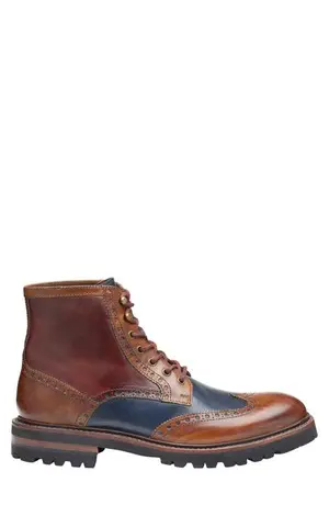 Johnston & Murphy Dudley Wingtip Lug Boot