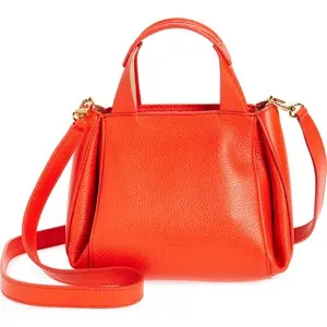 REE PROJECTS Mini Avy Pebbled Leather Top Handle Bag