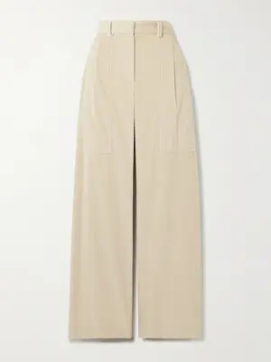 Brunello Cucinelli Cotton-corduroy Trousers - Ecru