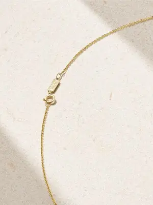JENNIFER MEYER 18-karat Emerald Chain Necklace