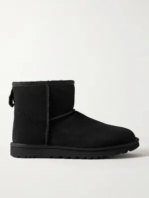 UGG Classic Mini Ii Shearling Boots - Black