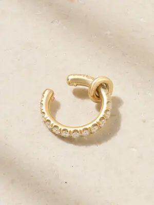 SPINELLI KILCOLLIN 18-karat Diamond Ear Cuff