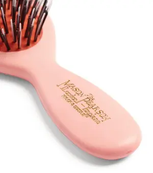 MASON PEARSON Pocket Bristle & Nylon Hairbrush Bn4 - Pink