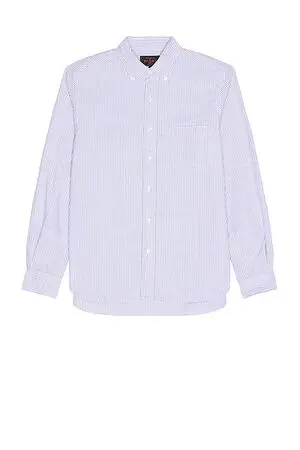BEAMS B.d Oxford Candy Stripe