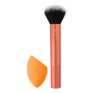 REAL TECHNIQUES Everything Blending Makeup Brush + Sponge Duo - One-color