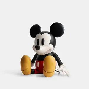 COACH Disney X Medium Mickey Mouse Collectible - Brass/chalk Multi