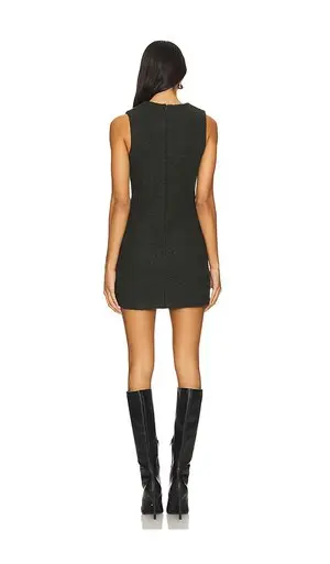 Amanda Uprichard Delia Dress - Dark Green