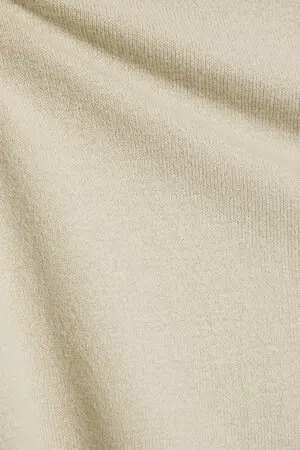 Helmut Lang Cutout Cotton-blend Jersey Top