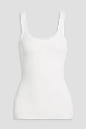 Women's Helmut Lang White Tank Camis Tanks