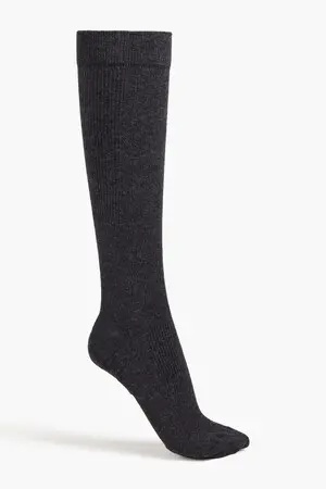 Birkenstock X Rick Owens Birkenstock Pelican Cotton-blend Socks - Charcoal