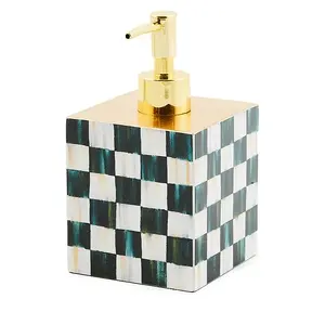 MACKENZIE-CHILDS Courtly Check Lacquer Soap Pump - Multi