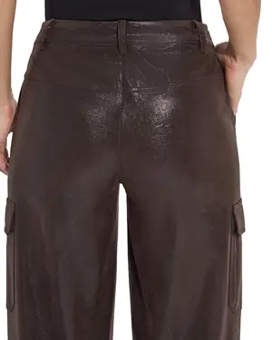 Lyssé Callie Foil Faux Suede Pants