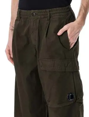 C.P. COMPANY Microreps Cargo Trousers - Dk Olive