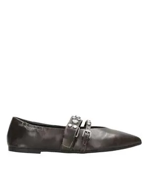 Ash Pointed Toe Leather Flat