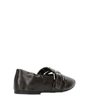 Ash Pointed Toe Leather Flat
