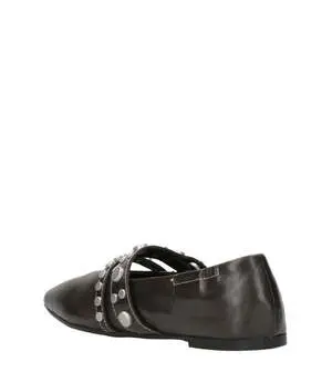 Ash Pointed Toe Leather Flat
