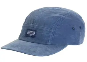Supreme Corduroy Pocket Camp Cap - Blue