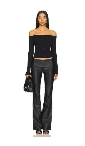 Superdown Calypso Top - Black