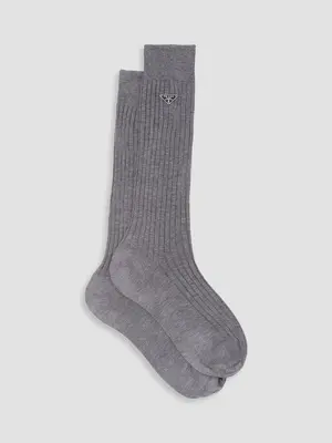 Prada Cotton Socks - Grey