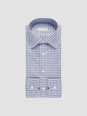 Stefano Ricci Handmade Asti Shirt - Blue Intrigue