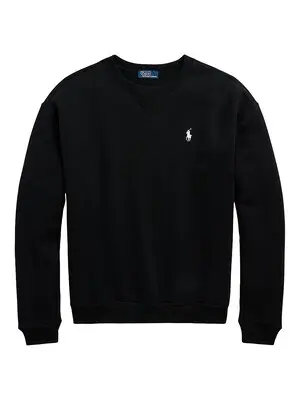 Polo Ralph Lauren Pony Logo Crewneck Sweatshirt Polo Black