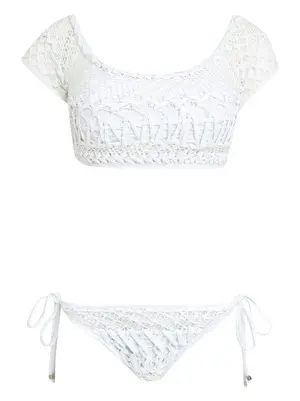 AMIR SLAMA Layered Bikini Set - White