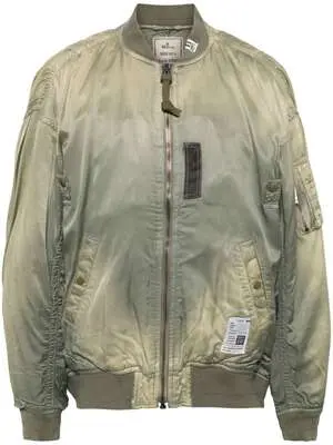 Mihara Yasuhiro Aged Flight Jacket - Neutrals