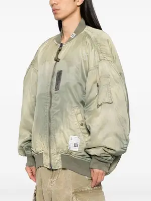 Mihara Yasuhiro Aged Flight Jacket - Neutrals
