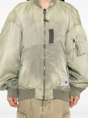 Mihara Yasuhiro Aged Flight Jacket - Neutrals