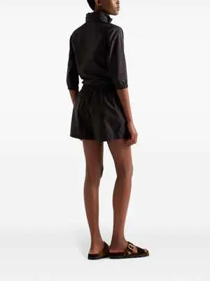 Prada Triangle-logo Shorts